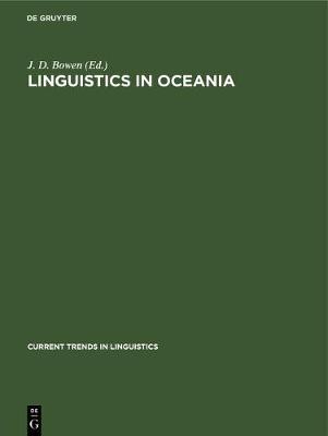 【预订】Linguistics in Oceania 9783111054445