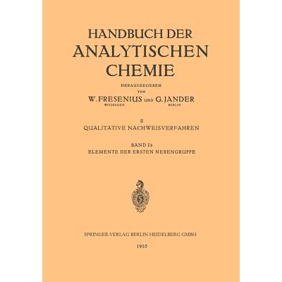 预订 Elemente der Ersten Nebengruppe: Kupfer · Silber · Gold: 9783540019060