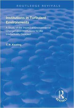 【预售】Institutions in Turbulent Environments