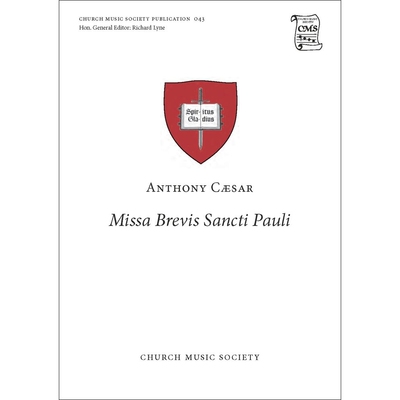 预订 Missa Brevis Sancti Pauli 圣保禄简短弥撒: 9780193953918