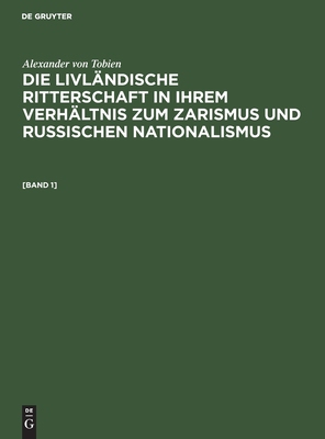 【预订】RITTERSCHAFT I. V. Z. ZARISMUS U.RUSS NAT. 1 LRVZRN 9783111059372