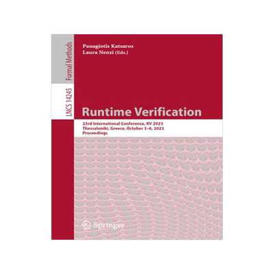 [预订]Runtime Verification 9783031442667