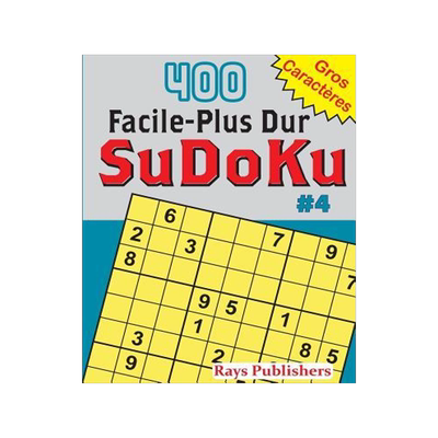 [预订]400 Facile-Plus Dur SuDoKu #4 9781543279320