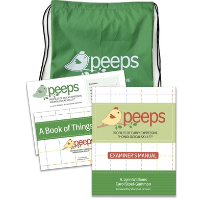 预订 PEEPS™ Assessment Kit: Profiles of Early Expressive Phonological Skills PEEPS™ 评估套件: 9781681254418
