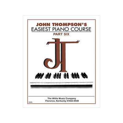 英文原版 John Thompson简易钢琴教程6 John Thompson's Easiest Piano Course - Part 6 - Book Only: Part 6 - Book Only
