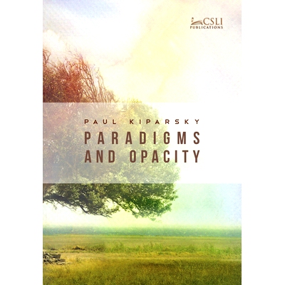 预订 Paradigms and Opacity: Volume One 语言：范式与晦涩: 9781575861975