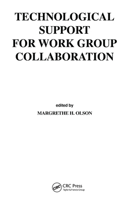 【预订】Technological Support for Work Group Collaboration