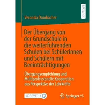 预订 Der Übergang Von Der Grundschule in Die Weiterführenden Schulen Bei Schülerinnen Und Schülern Mit Beeinträchti
