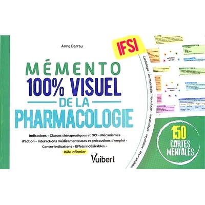 预订 Mémento 100 % visuel de la pharmacologie, IFSI : 150 cartes mentales * 药理学视觉记忆，IFSI：150 张思维导图: 97