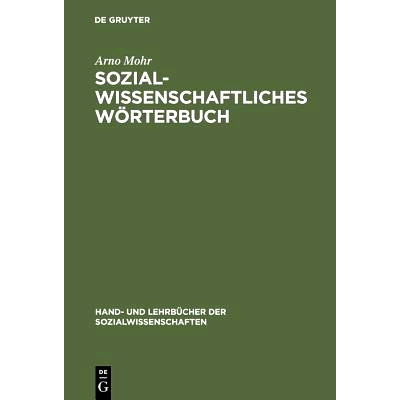 预订 Sozialwissenschaftliches Wörterbuch: Englisch–Deutsch, Deutsch–Englisch: 9783486247695
