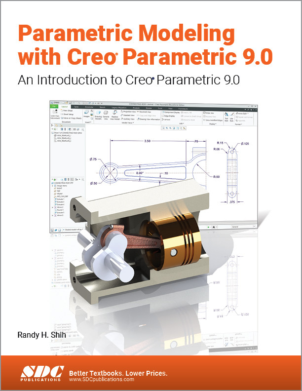 【预订】Parametric Modeling with Creo Parametric 9.0 9781630575359_虎窝淘