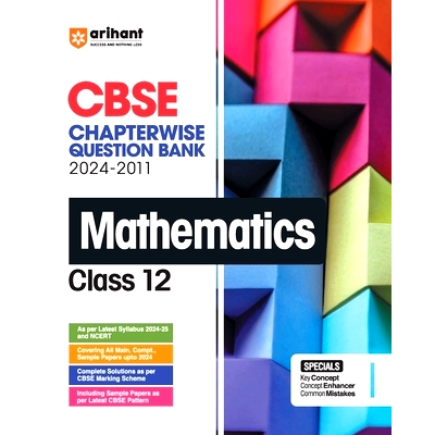 预订 CBSE Chapterwise Mathematics 12th: 9789359980676