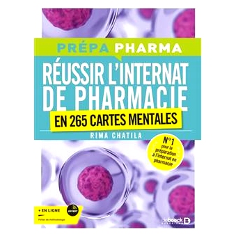 预订 Réussir l’internat de pharmacie en 265 cartes mentales 265张思维导图在药房实习中取得成功: 9782807345447