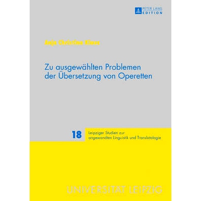 预订 Zu ausgewählten Problemen der Übersetzung von Operetten: 9783631713556