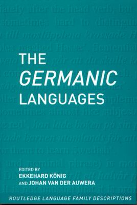 【预订】The Germanic Languages