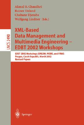 【预订】XML-Based Data Management and Multimedia Engineering - EDBT 2002 Workshops