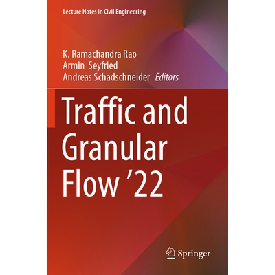 预订 Traffic and Granular Flow ’22 9789819979783