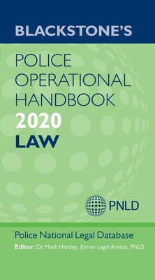 【预订】Blackstone’s Police Operational Handbook 2020: Law_虎窝淘
