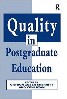 【预售】Quality in Postgraduate Education