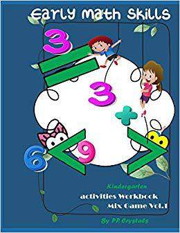 【预售】Early Math Skills Kindergarten Activities Workbook Mix Game_虎窝淘