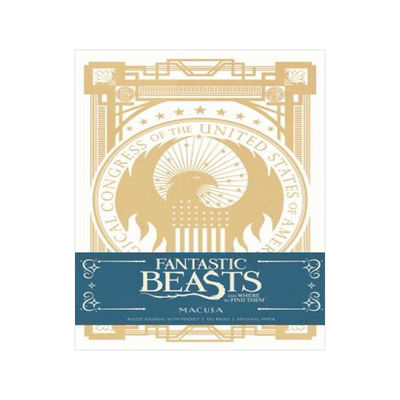 神奇动物在哪里：美国魔法国会笔记本 哈利波特周边 英文原版 Fantastic Beasts and Where to Find Them: Macusa Ruled Journal