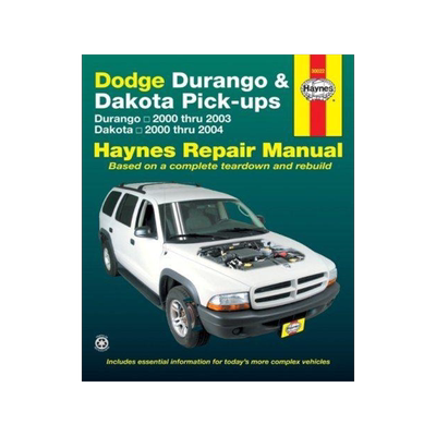[预订]Dodge Durango (2000-2003) & Dakota (2000-2004) pick-ups Haynes Repair Manual (USA) 9781563926778