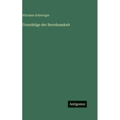 预订 Grundzüge der Beredsamkeit: 9783386186148