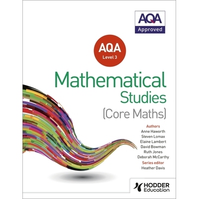 预订 AQA Level 3 Certificate in Mathematical Studies: 9781471863752