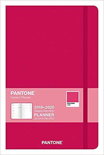 【预售】Pantone Planner 2020 Compact Ruby Red 18mos_虎窝淘
