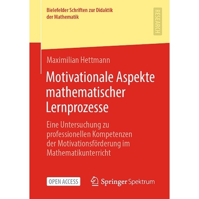 预订 Motivationale Aspekte mathematischer Lernprozesse Eine Untersuchung zu professionellen Kompetenzen der Motivationsf
