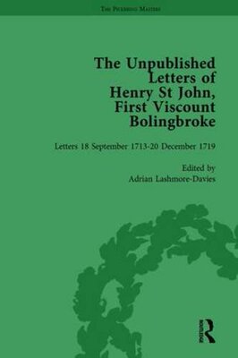 【预订】The Unpublished Letters of Henry St John, First Viscount Bolingbroke Vol 4