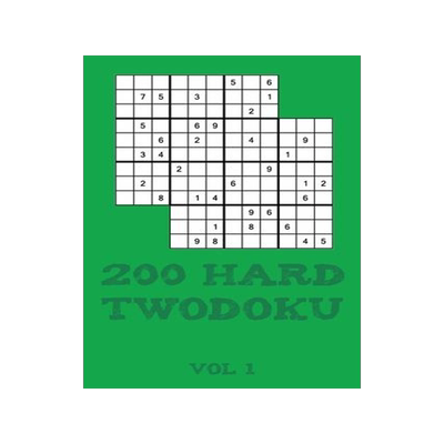 [预订]200 Hard Twodoku Vol 1: Two overlapping Sudoku, puzzle booklet, 2 puzzles per page 9781671784741