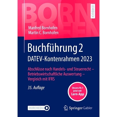 预订 Buchführung 2 DATEV-Kontenrahmen 2023 会计 2 DATEV 会计科目表 2023: 9783658433086