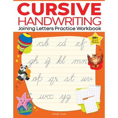 预订 草书手写 - 连接字母：儿童练习手册 英文书写 书写练习 英文  Cursive Handwriting - Joining Letters: Practice Workbook
