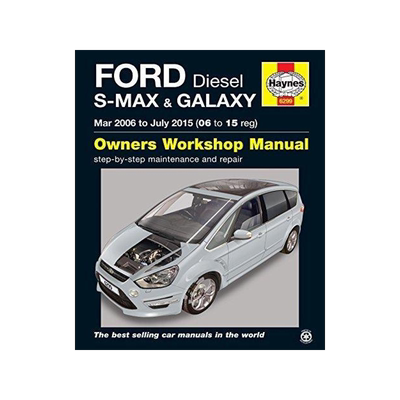 [预订]Ford S-MAX & Galaxy Diesel (Mar 06 - July 15) Haynes Repair Manual 9781785212994