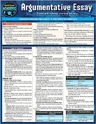 【预订】Argumentative Essay: QuickStudy Refe...