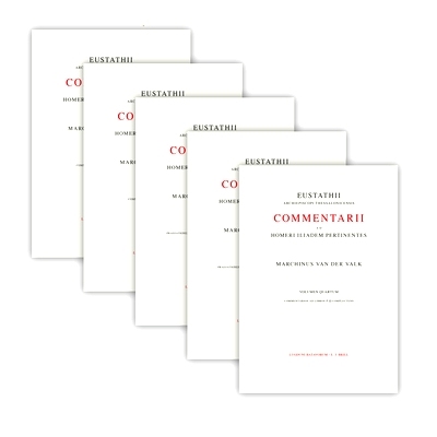 预订 Commentarii ad Homeri Iliadem pertinentes ad fidem Codicis Laurentiani editi (5 Vols SET, incl. Indices) 评荷马相关