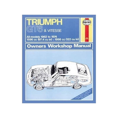 [预订]Triumph GT6 & Vitesse (62 - 74 ) Haynes Repair Manual 9780857336958