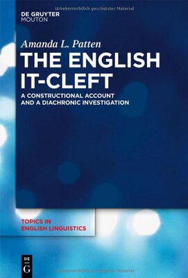【预订】The English it-Cleft 9783110277807