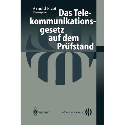 预订 Das Telekommunikationsgesetz auf dem Prüfstand: 9783540441403