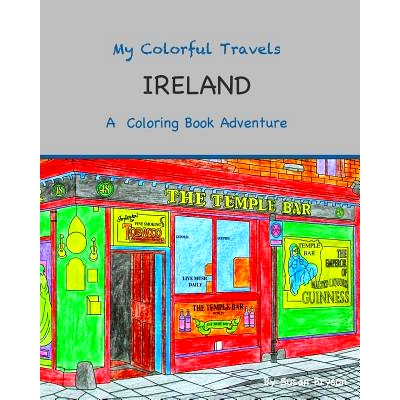 预订 My Colorful Travels - Ireland: A Coloring Book Adventure: 9781546847014
