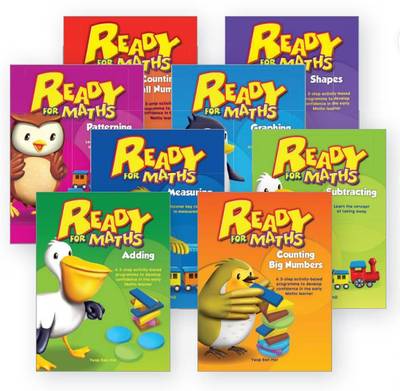 Ready for Maths 新加坡幼小衔接数学全技能练习册 8本 Marshall Cavendish 出品