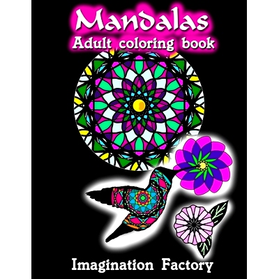 预订 Mandalas adult coloring book: Advanced Patterns, animals & flowers: 9781087905372