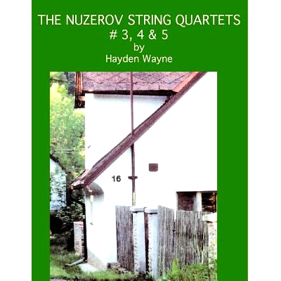 预订 The Nuzerov String Quartets #3, 4 & 5: 9781484166185