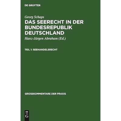 预订 Seerecht Dt. T.1 (Schaps-Abraham) Gk: 9783112420799