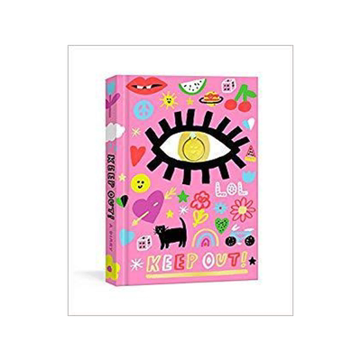 [预订]Keep Out!: A Nostalgic ’90s Diary with Smiley Face Charm and Stickers 9780525574262