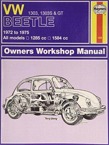 [预订]VW Beetle 1303, 1303S& GT(72- 75) Haynes Repair Manual ...