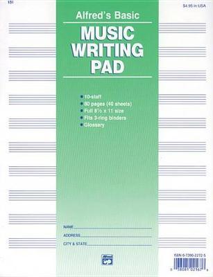 【预订】10 Stave Music Writing Pad: Loose Pages (3-Hole Punched for Ring Binders)
