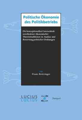 【预订】Politische Ökonomie des Politikbetriebs 9783828202993