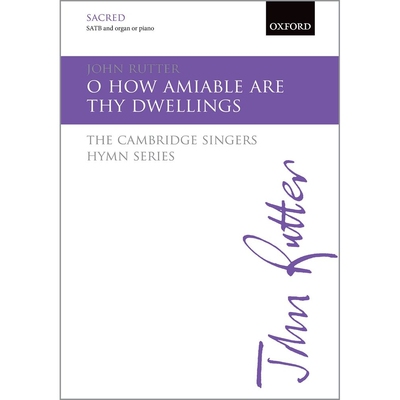 预订 O how amiable are thy dwellings 和睦之家何美妙: 9780193533783